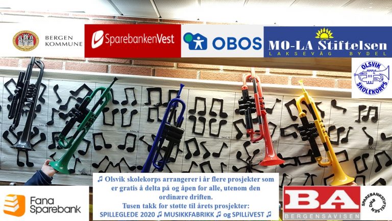 Olsvik skolekorps | SPILLEGLEDE · ENGASJEMENT · MESTRING